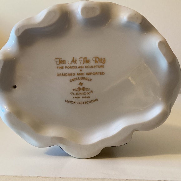 Lenox | Art | Vintage Lenox Tea At The Ritz Fine Porcelain Sculpture ...